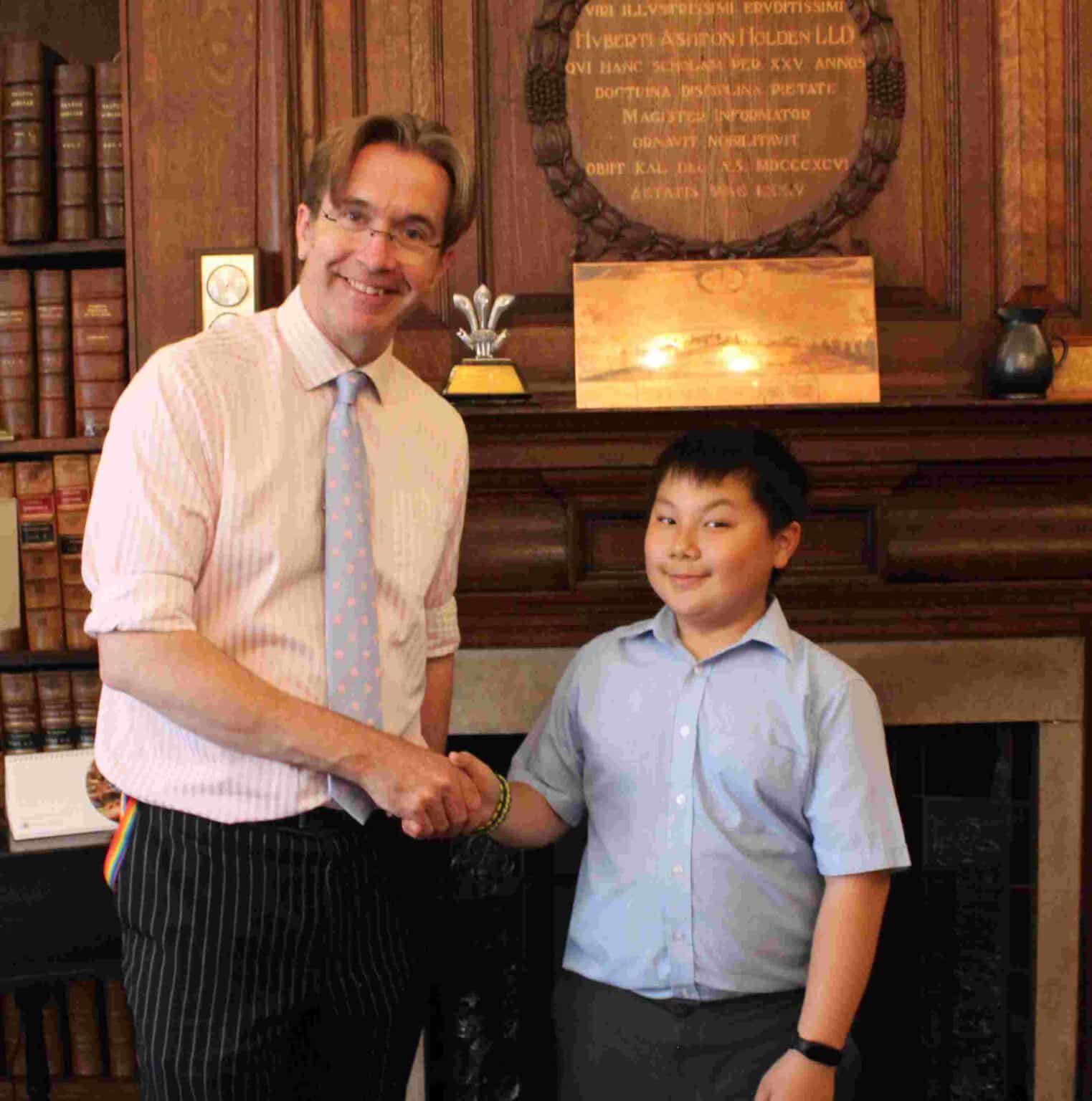 Prep pupil wows at Maths Challenge - Ipswich School